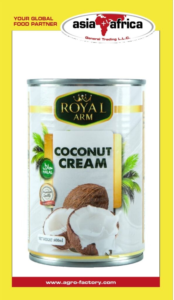 Royal Arm Coconut Cream - Asia & Africa General Trading Dubai