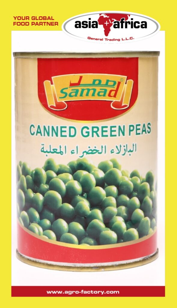 Sammad Canned Green Peas - Asia & Africa General Trading Dubai