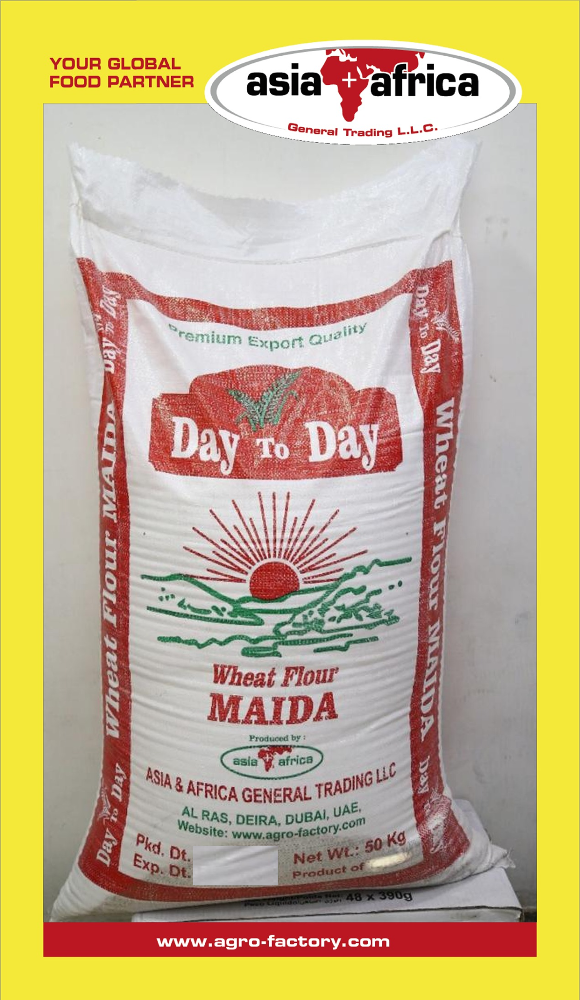 Day to Day Wheat Flour Maida (All Purpose Flour) - Asia & Africa ...