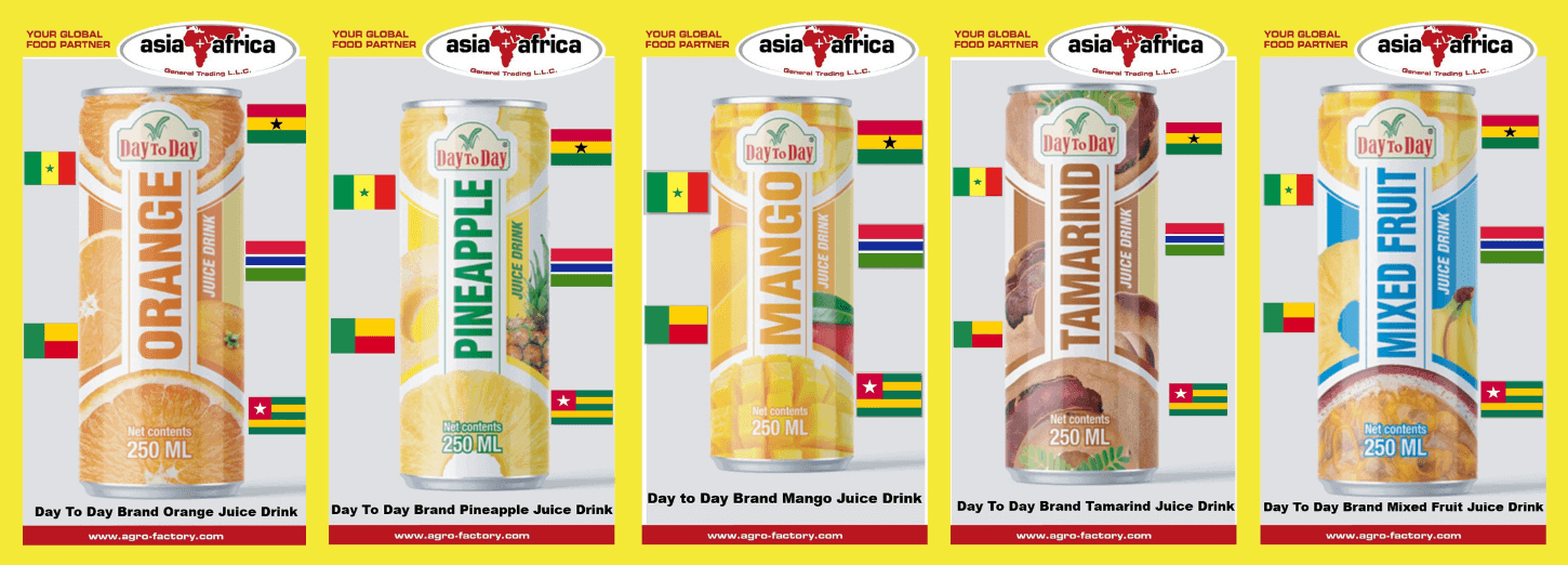 Bulk Canned Fruit Juice Exporter to West Africa From Vietnam